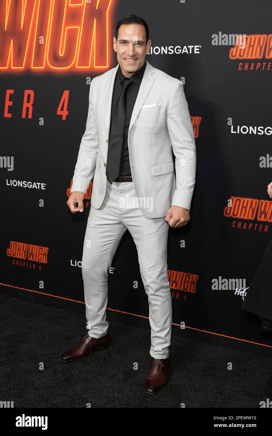 Photo by: Siegfried Anthony/STAR MAX/IPx 2023 3/15/23 Marko Zaror at ...