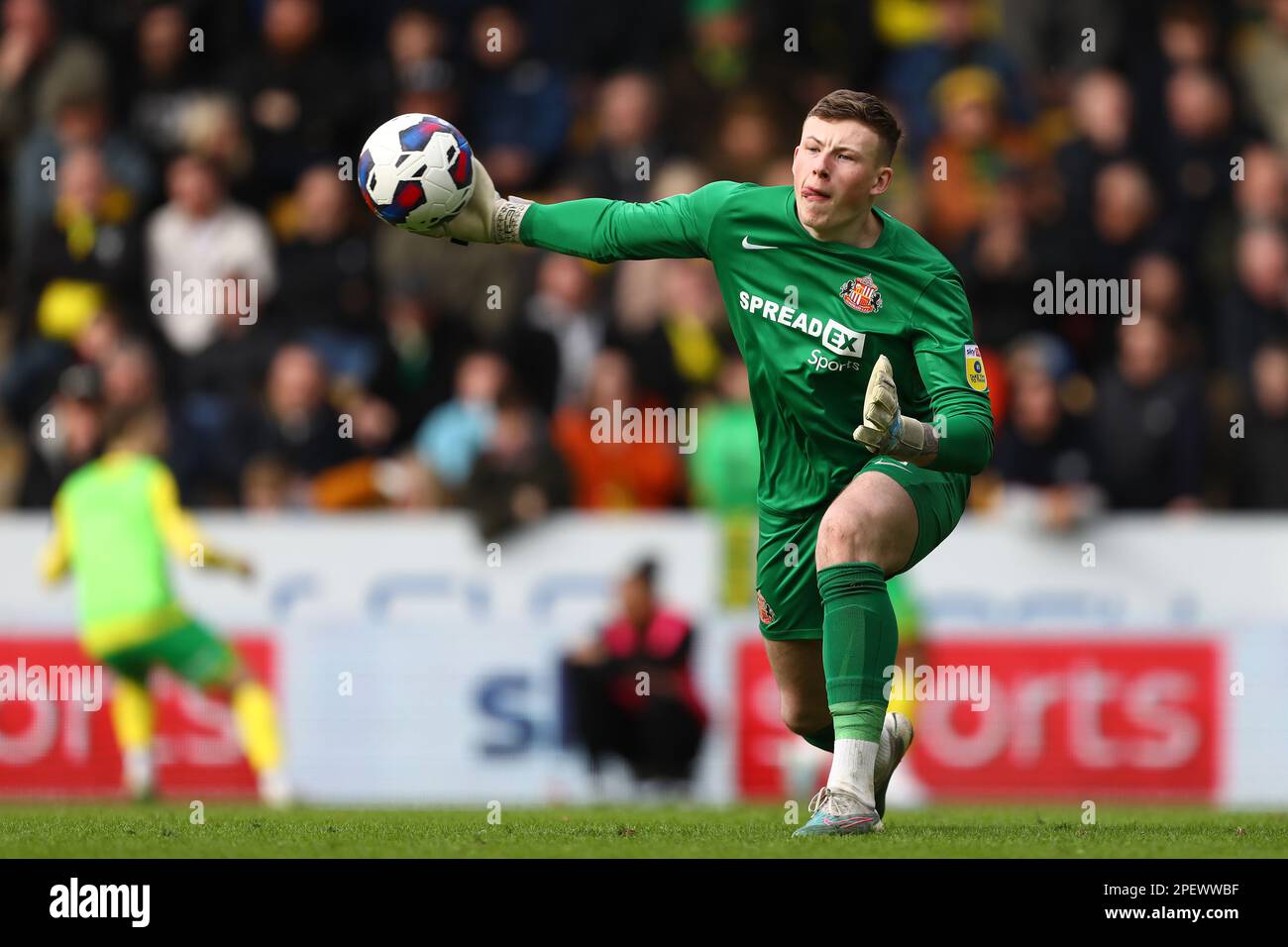 Anthony Patterson of Sunderland - Norwich City v Sunderland, Sky Bet ...
