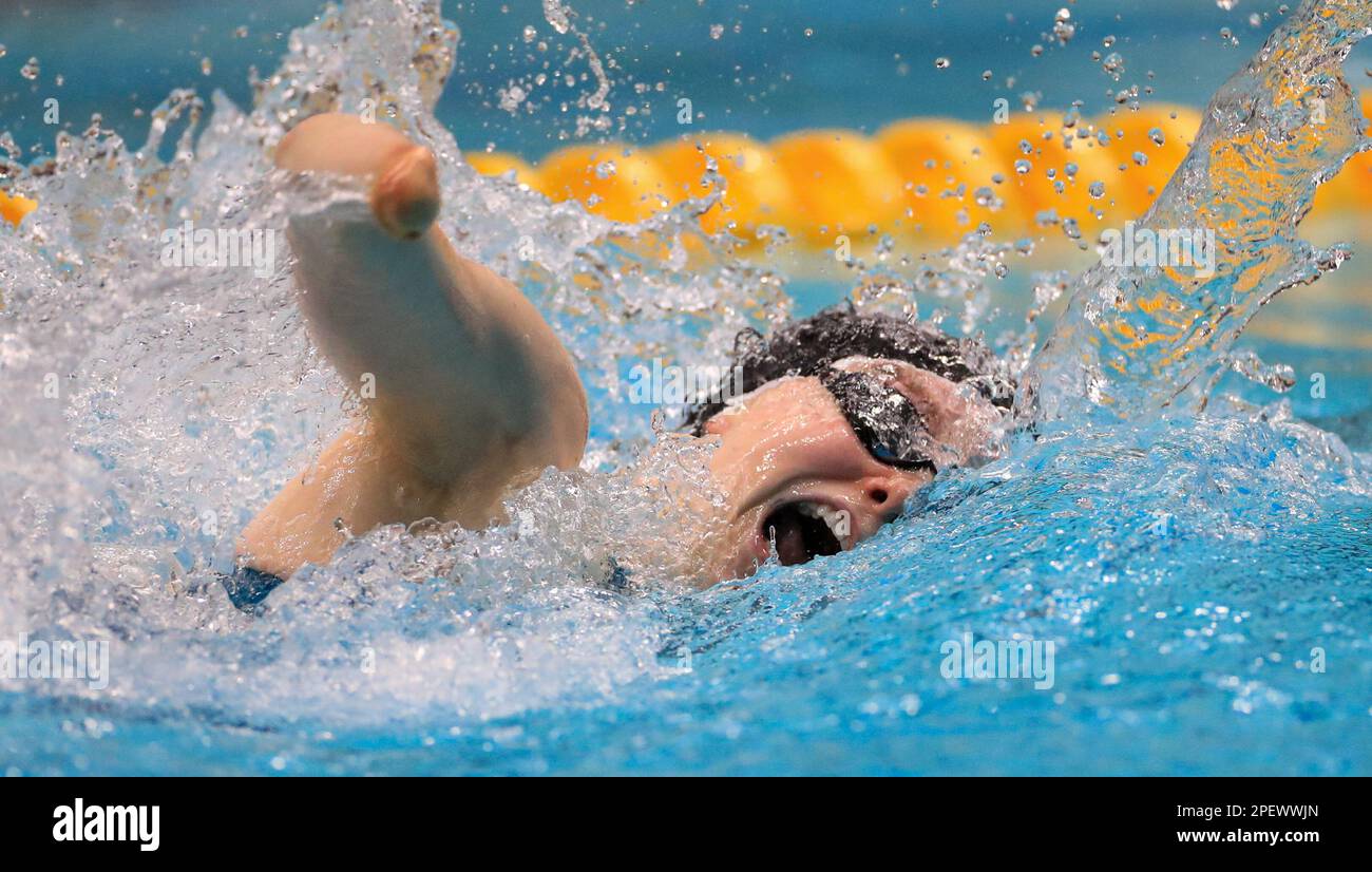 Great Britain’s Toni Shaw in action during the Women’s MC 100m ...