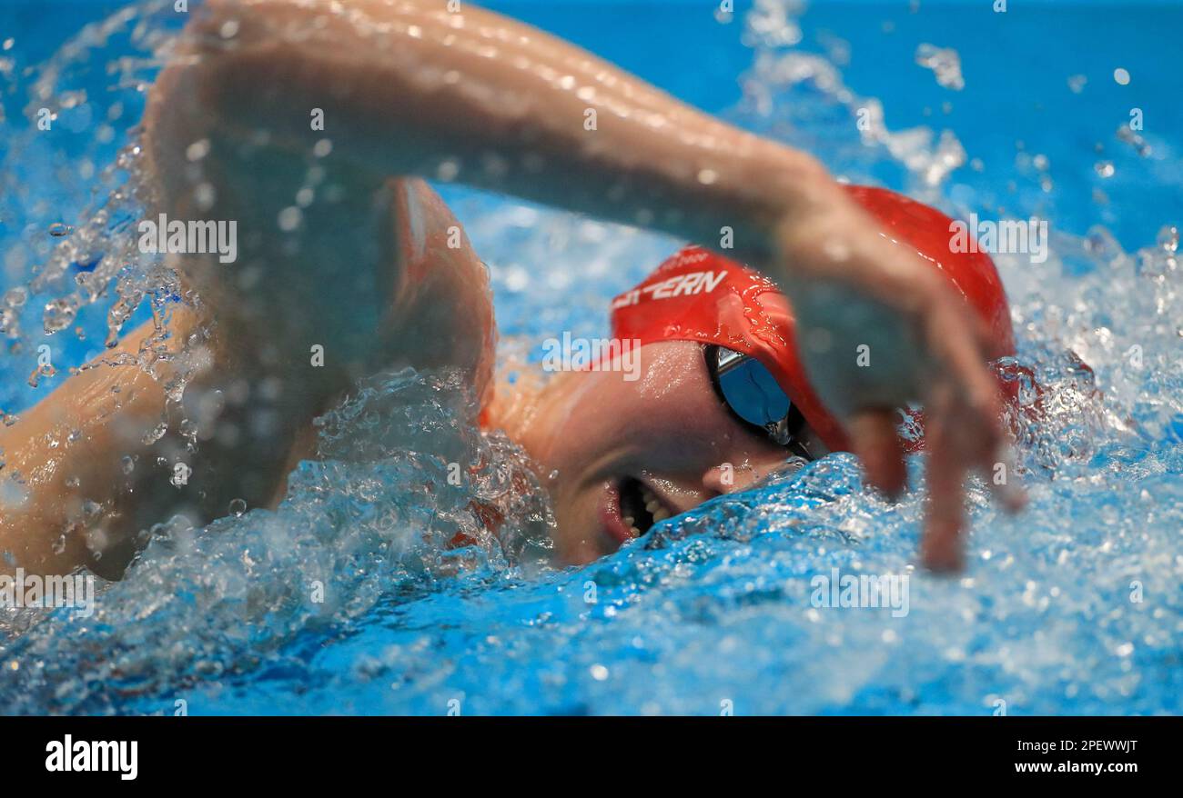 Great Britain’s Rebecca Redfern in action during the Women’s MC 100m ...