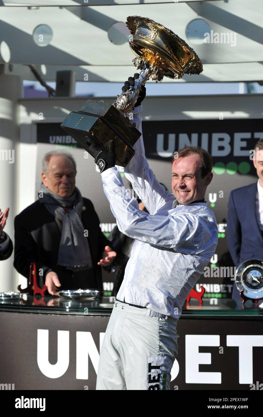 Race 4 The Unibet Champion Hurdle. Race winner Constitution Hill ridden ...