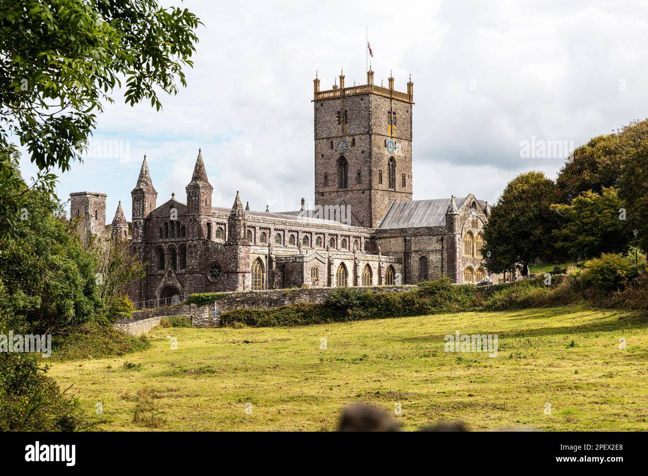 St. Davids Cathedral, St Davids, Pembrokeshire, Wales, UK, St. Davids ...