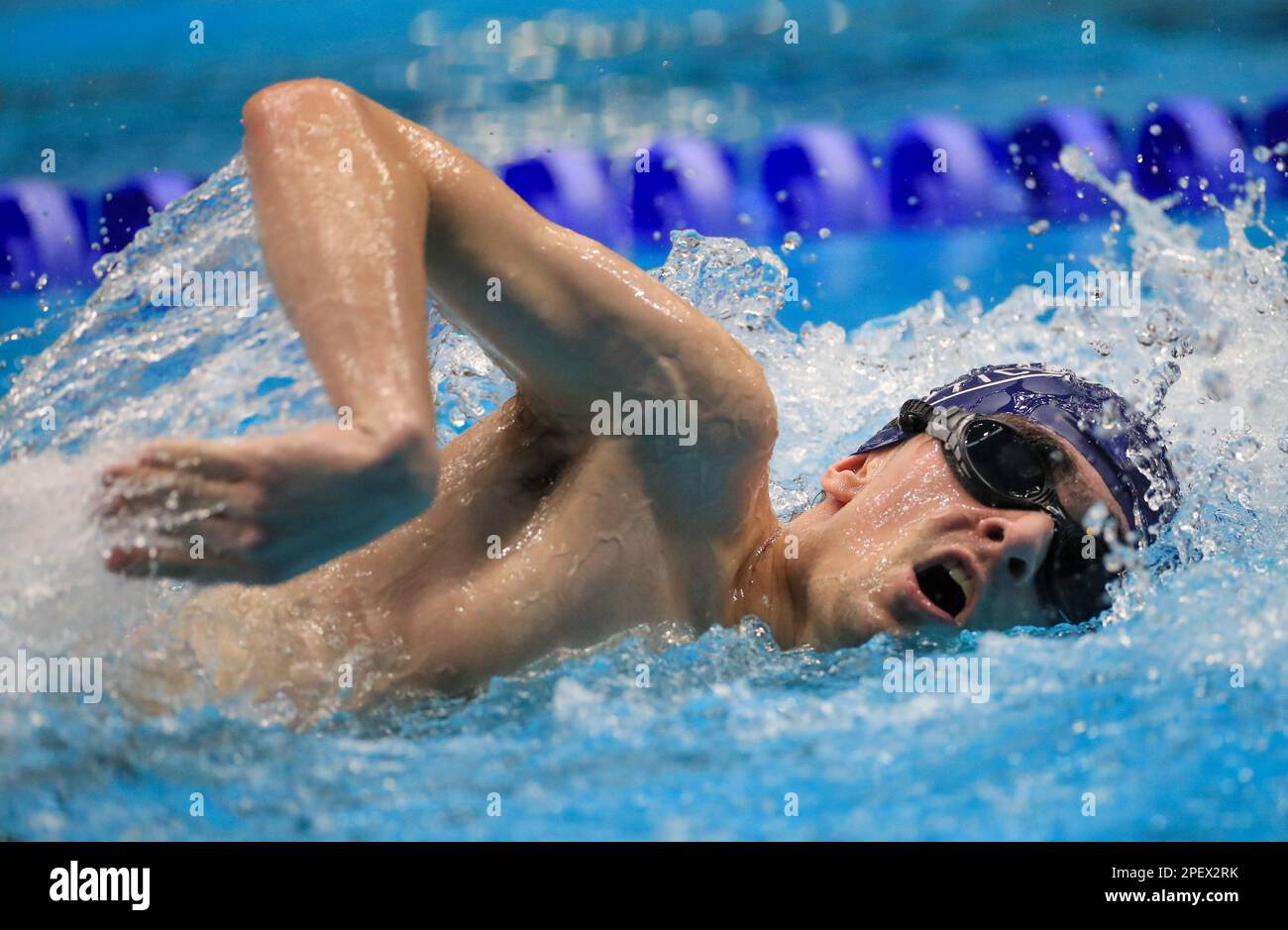 Great Britain’s Liam Hardy in action during the Men’s MC 100m Freestyle ...