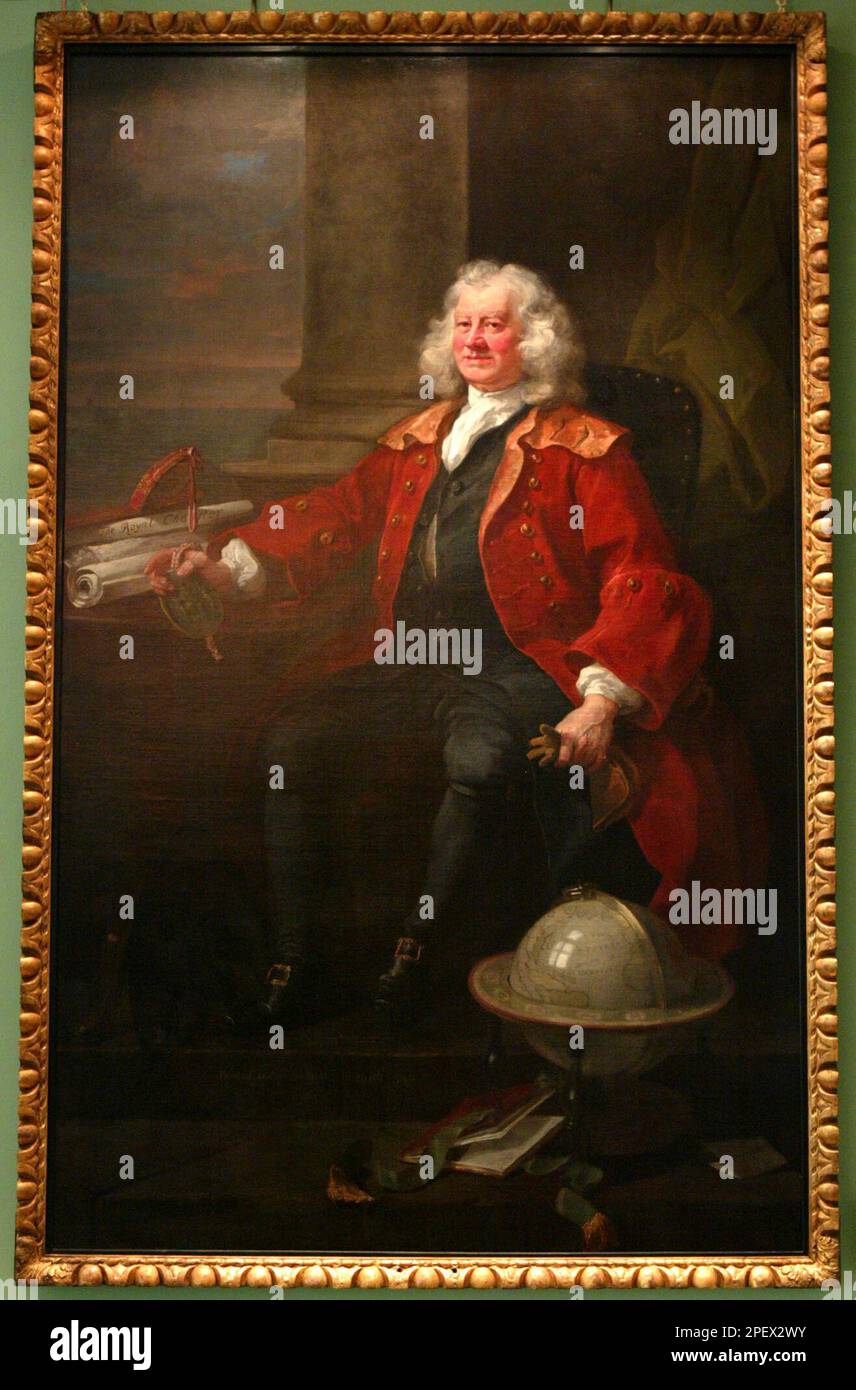 ** TO GO WITH JILL LAWLESS STORY ** An oil on canvas painting of ...
