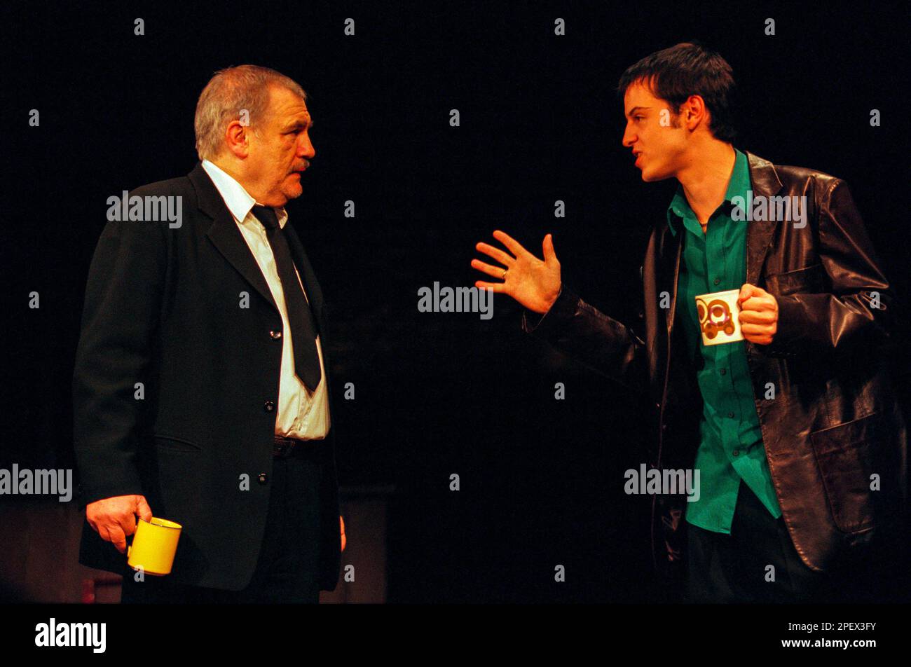l-r: Brian Cox (John Plunkett), Andrew Scott (Mark) in DUBLIN CAROL by ...