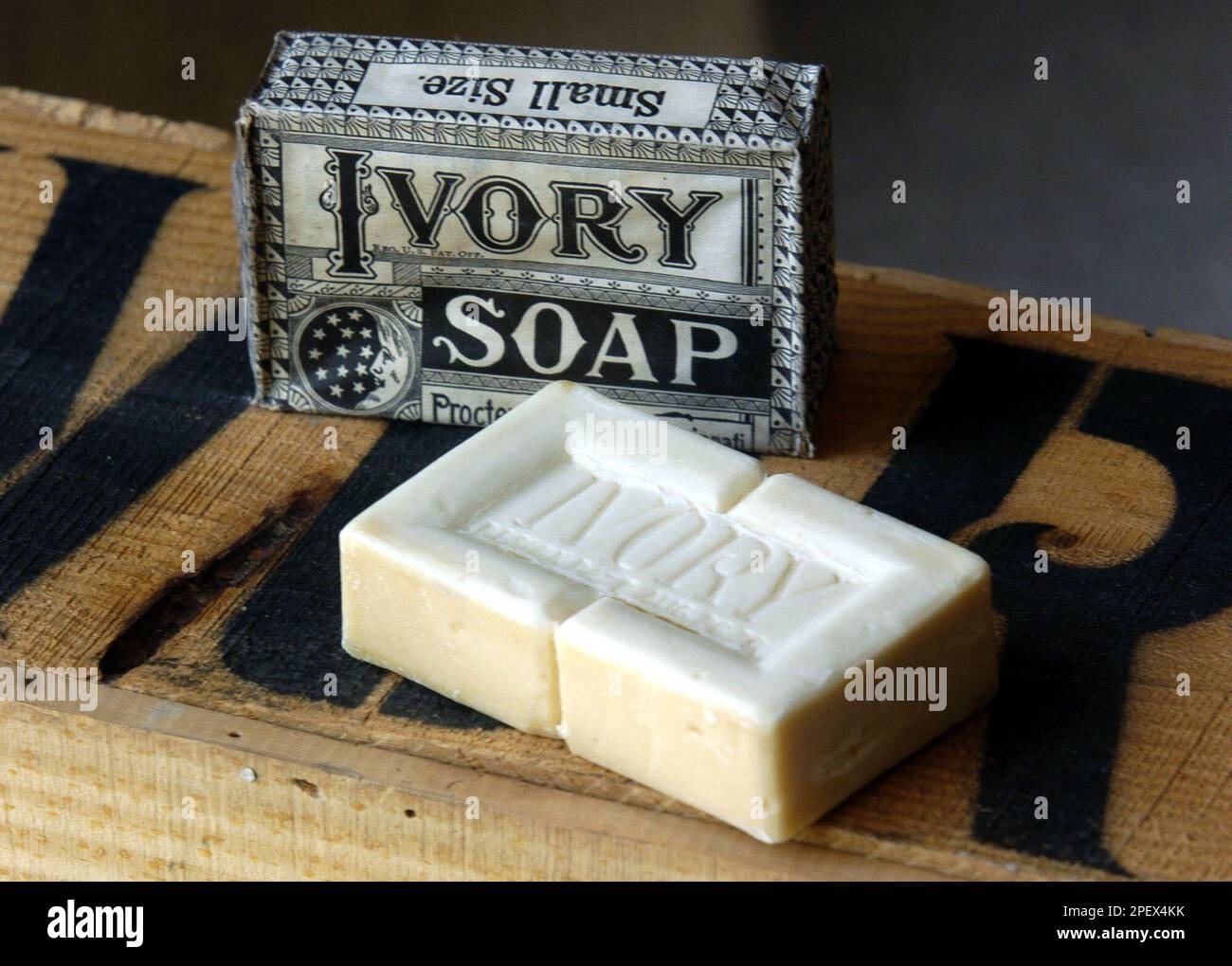 ** HOLD FOR RELEASE at 12:01 A.M. EDT ** An original bar of Ivory soap ...