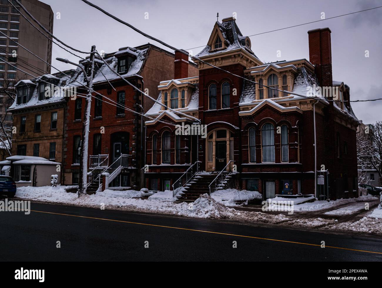Transition of architectural styles of the Stoddard House (1828), St ...