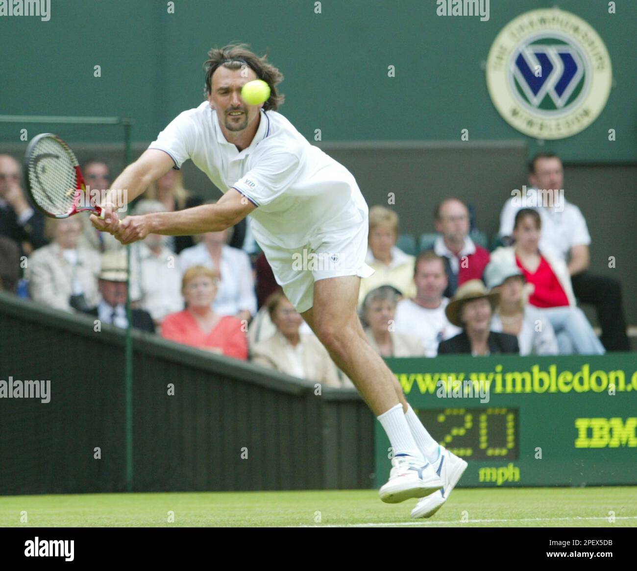 Former champion Goran Ivanisevic stretches to return to Russia's ...