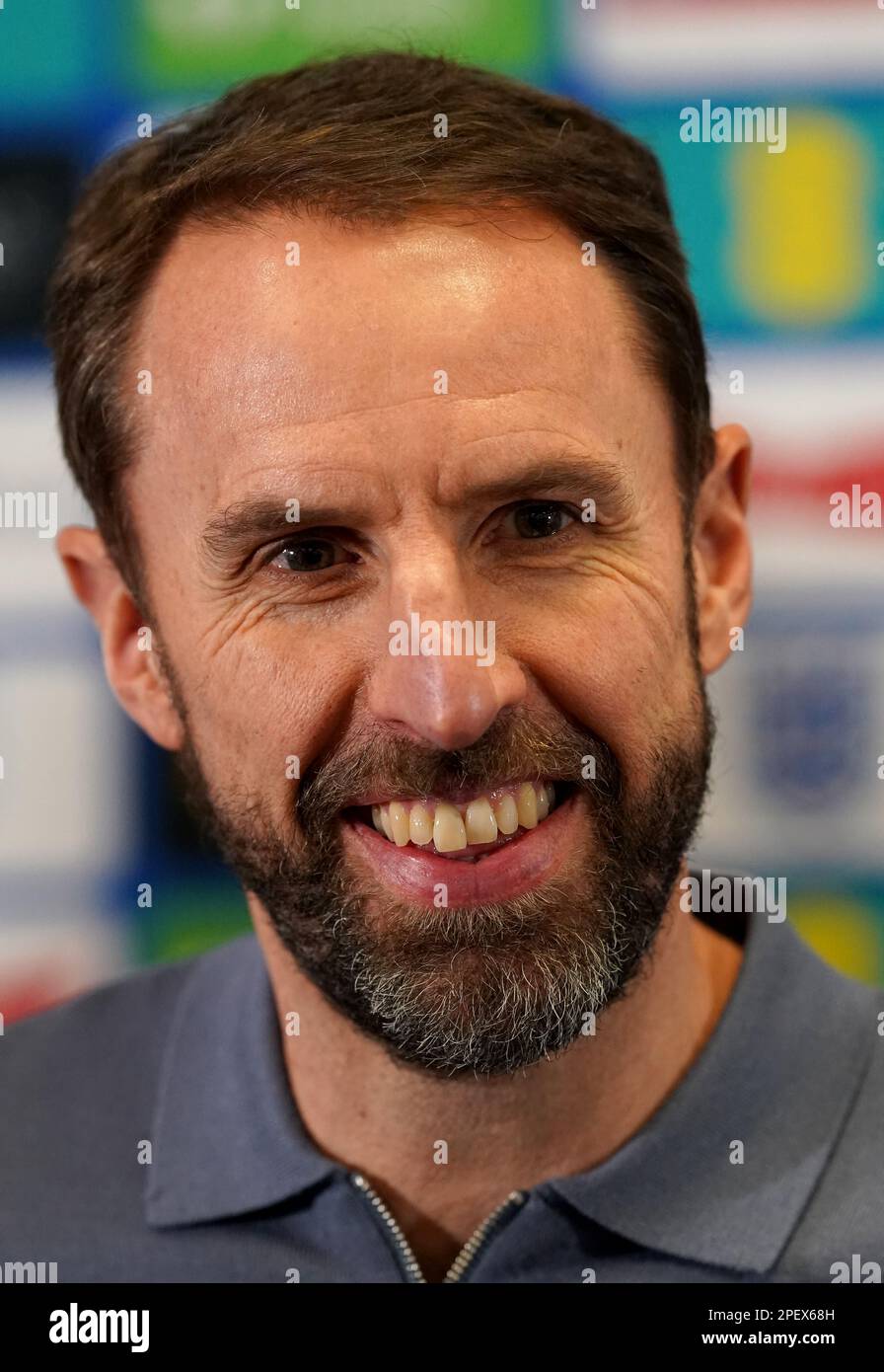 Gareth southgate march 16 2023 hi-res stock photography and images - Alamy