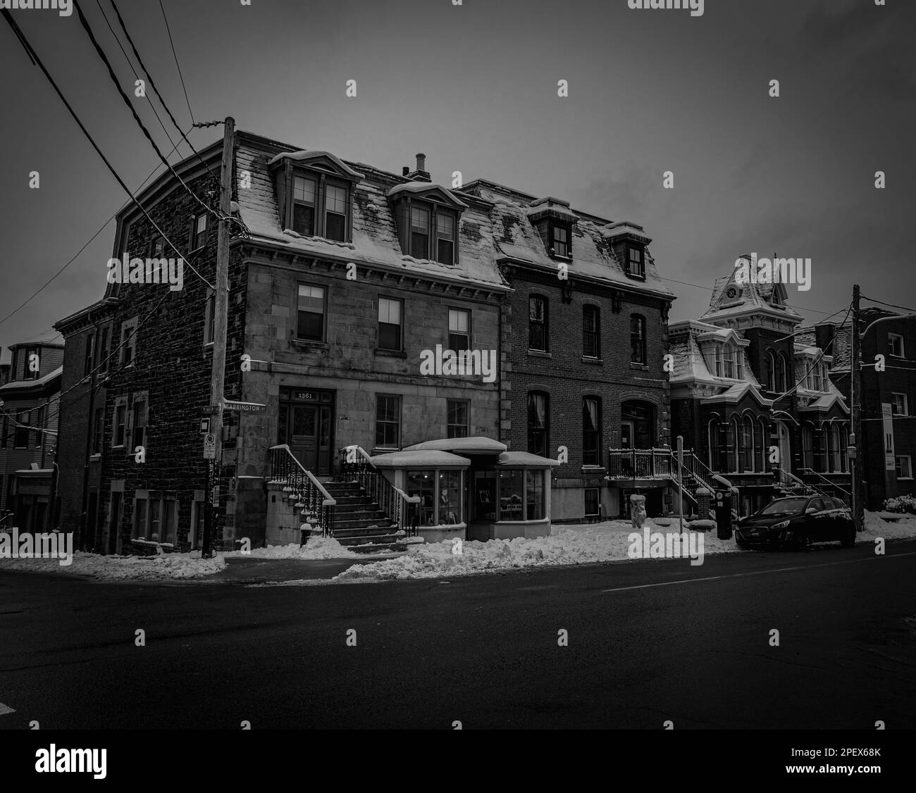 Transition of architectural styles of the Stoddard House (1828), St ...