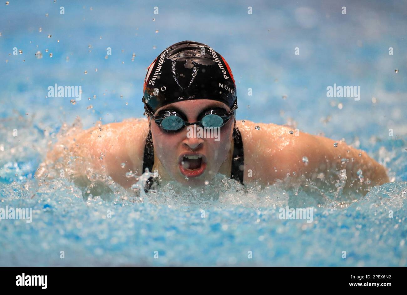 Great Britain’s Lily Rice in action during the Women’s MC 200m ...