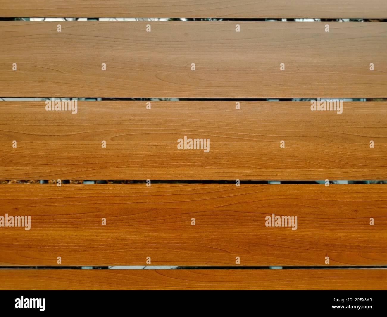 brown parallel fence panels with wood pattern. shiny lacquered finish ...