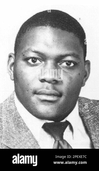 ** FILE ** Patrick Hinton, shown in this 1988 photo, a former South ...