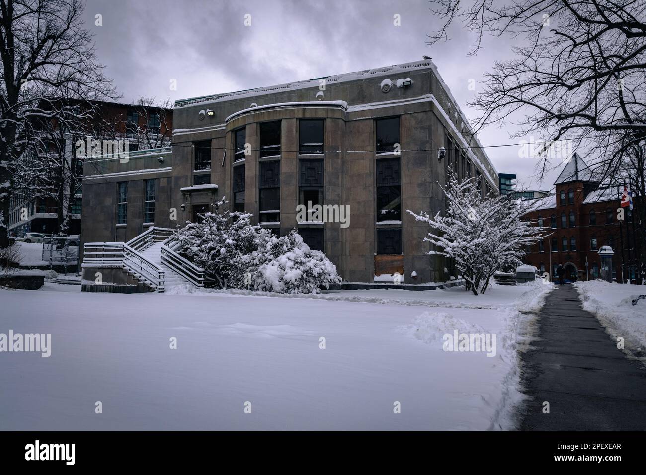 The old Spring Garden Road Memorial Library Stock Photo - Alamy