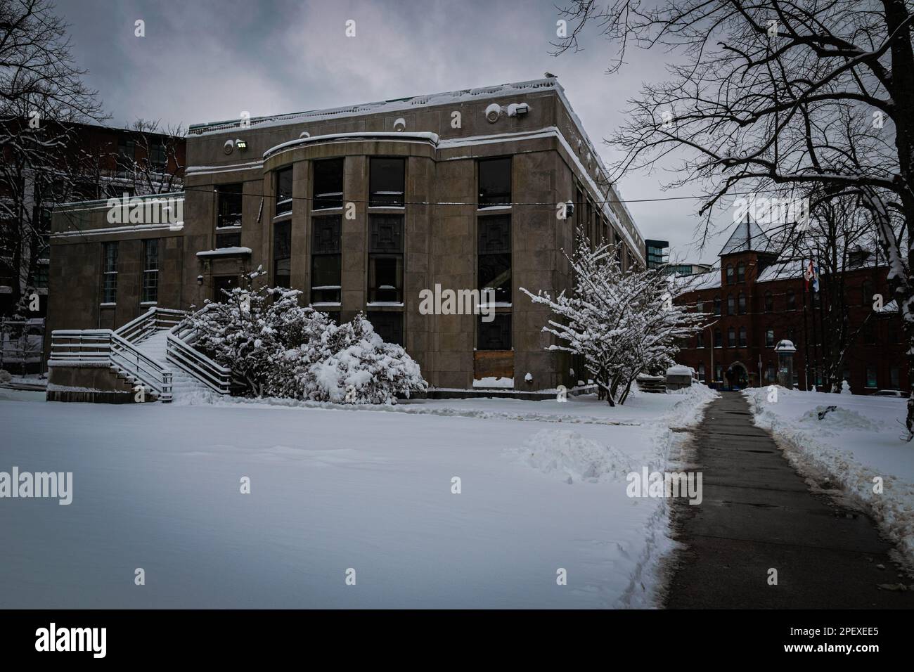 The old Spring Garden Road Memorial Library Stock Photo - Alamy