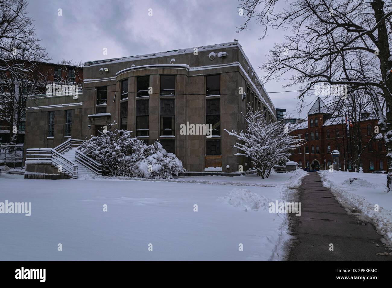 The old Spring Garden Road Memorial Library Stock Photo - Alamy