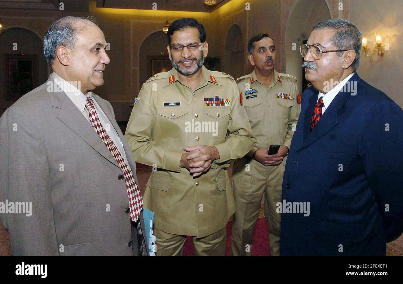 M. K. Singh, right, Director General of Indian Narcotics Control Bureau ...