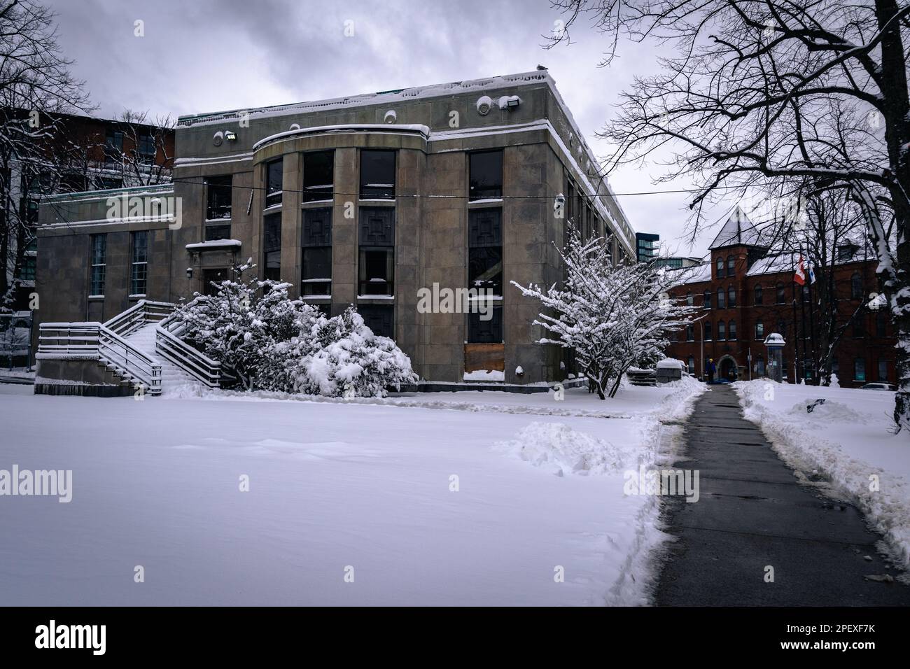 The old Spring Garden Road Memorial Library Stock Photo - Alamy