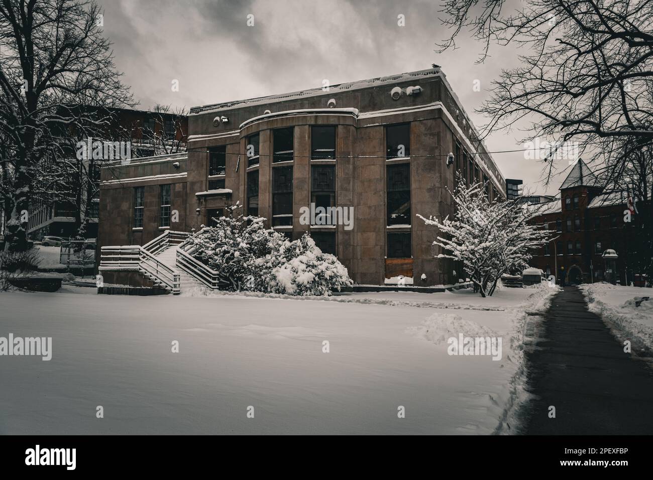 The old Spring Garden Road Memorial Library Stock Photo - Alamy
