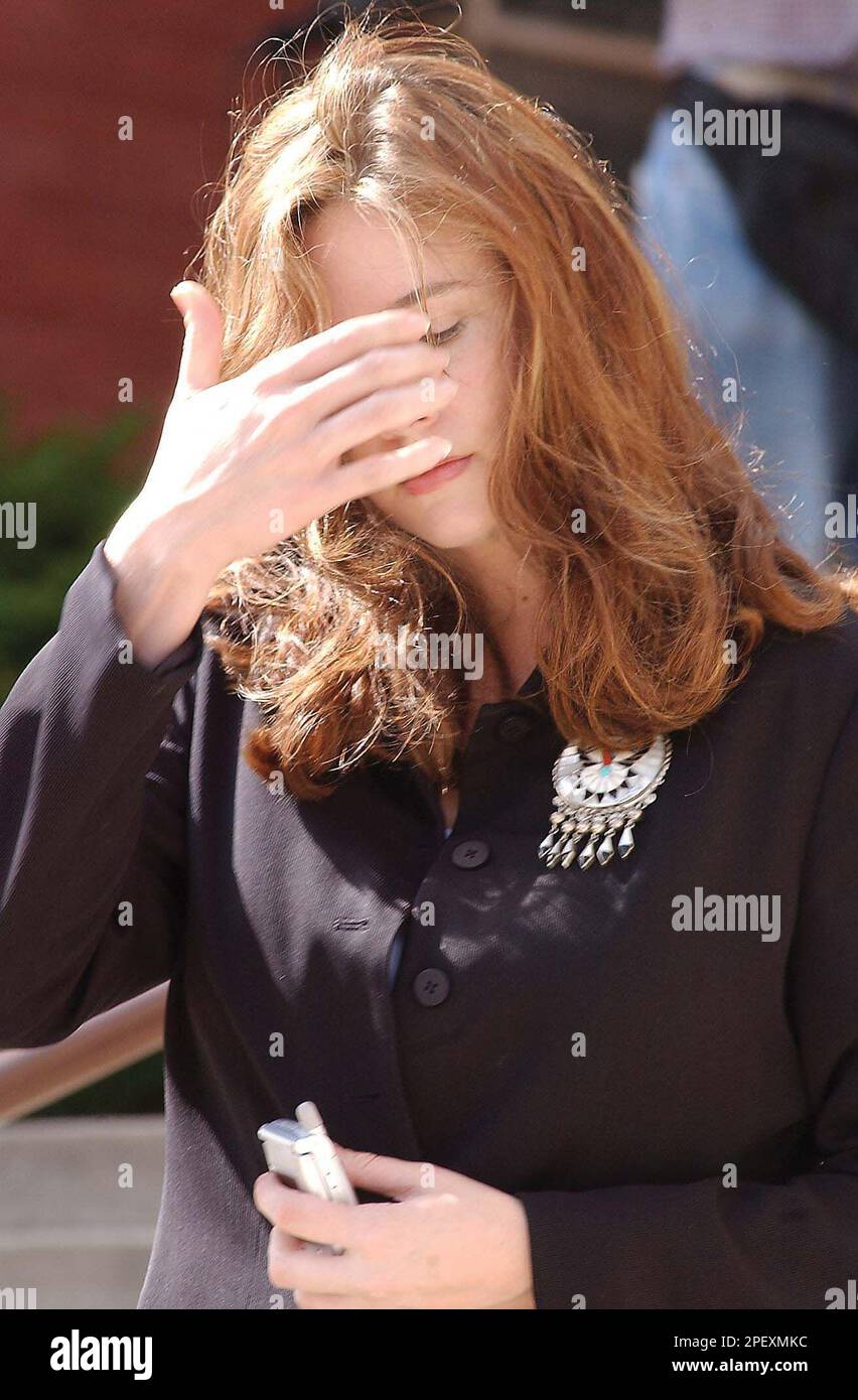 Oklahoma County assistant district attorney Suzanne Lister leaves the ...
