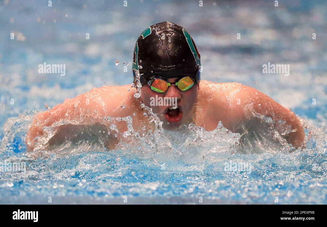Great Britain’s McKenzie O'Reilly in action during the Men's MC 200m ...