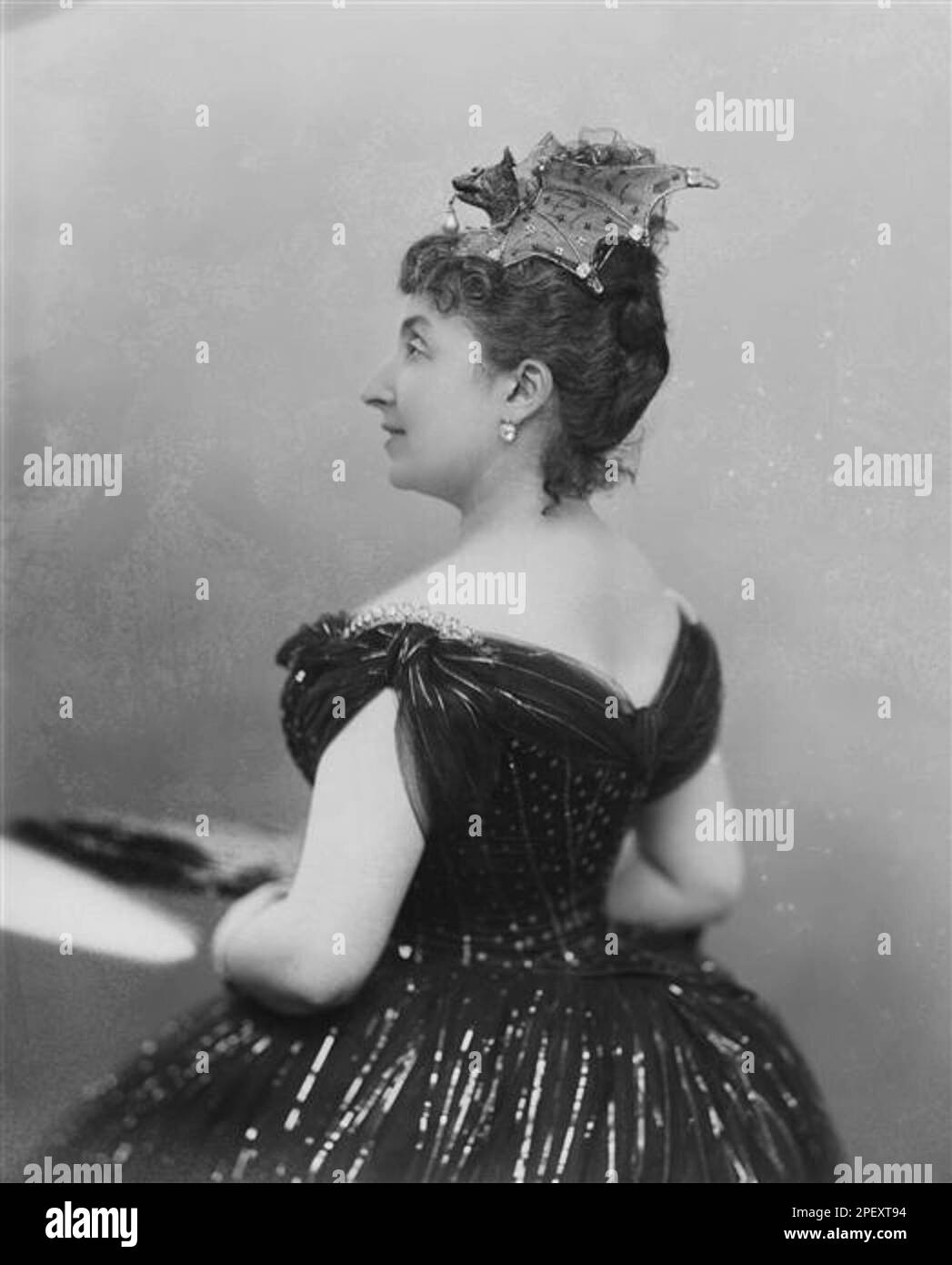 Baroness Gustave de Rothschild, born Cécile Anspach Stock Photo - Alamy