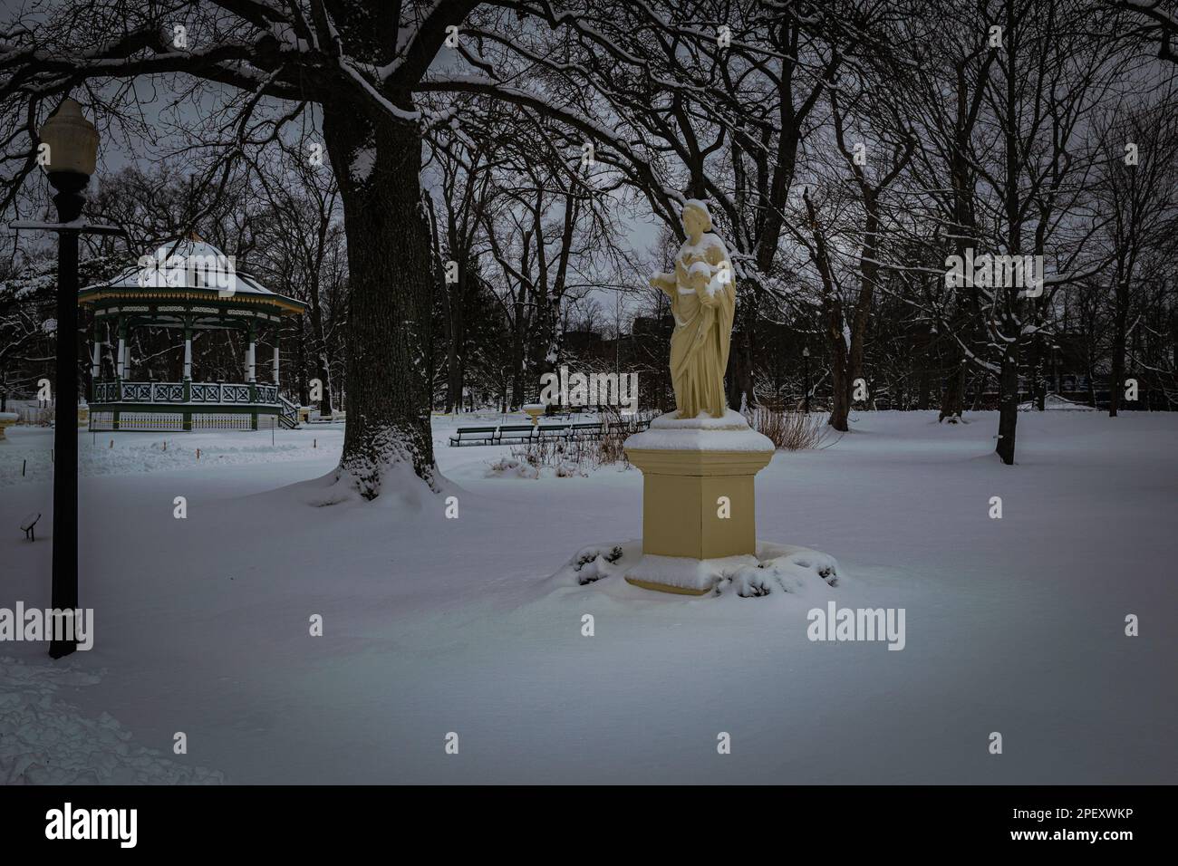The Statue Ceres, goddess of agriculture, grain crops and fertility in ...