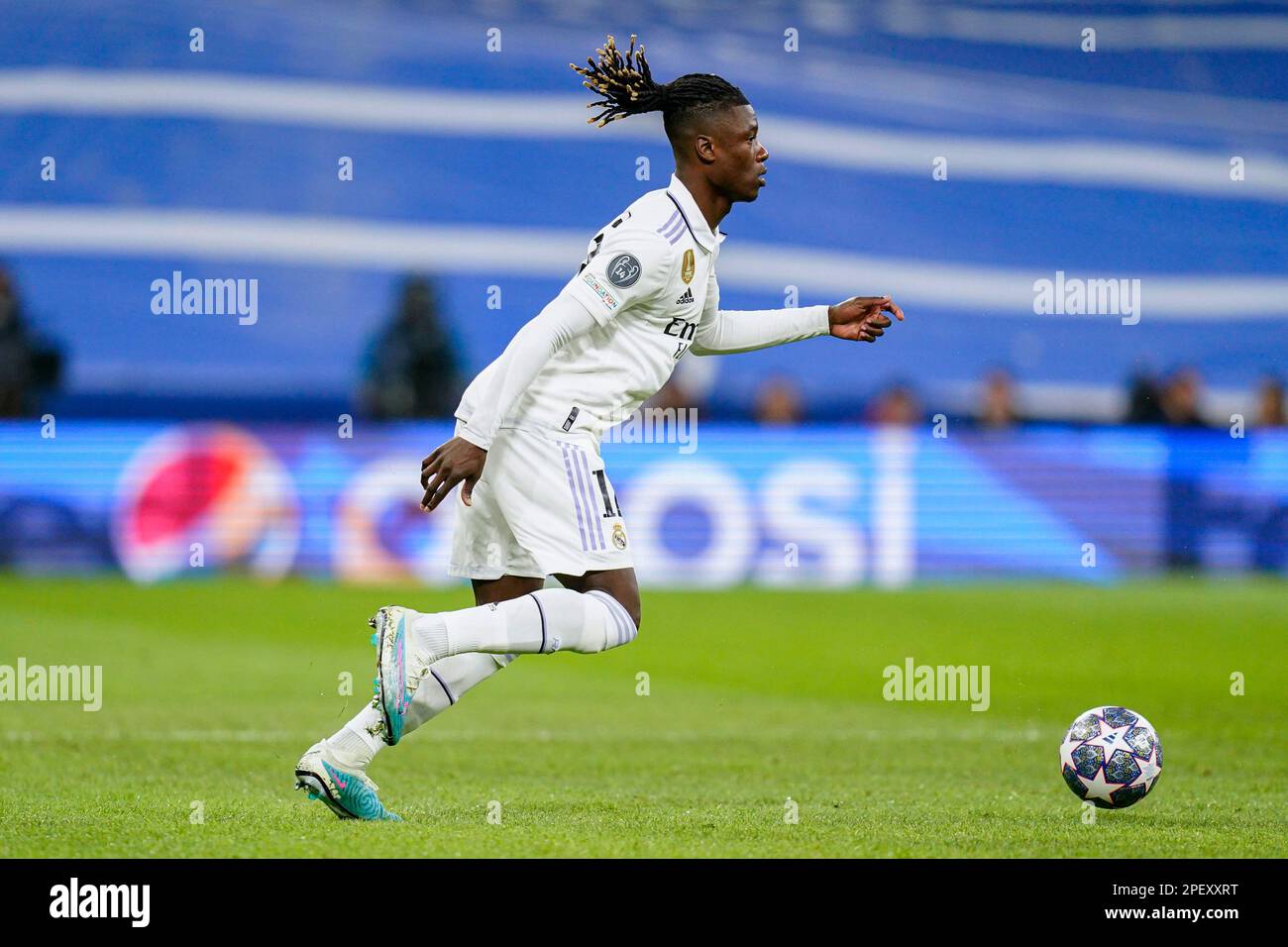 Eduardo Camavinga of Real Madrid during the UEFA Champions League match ...