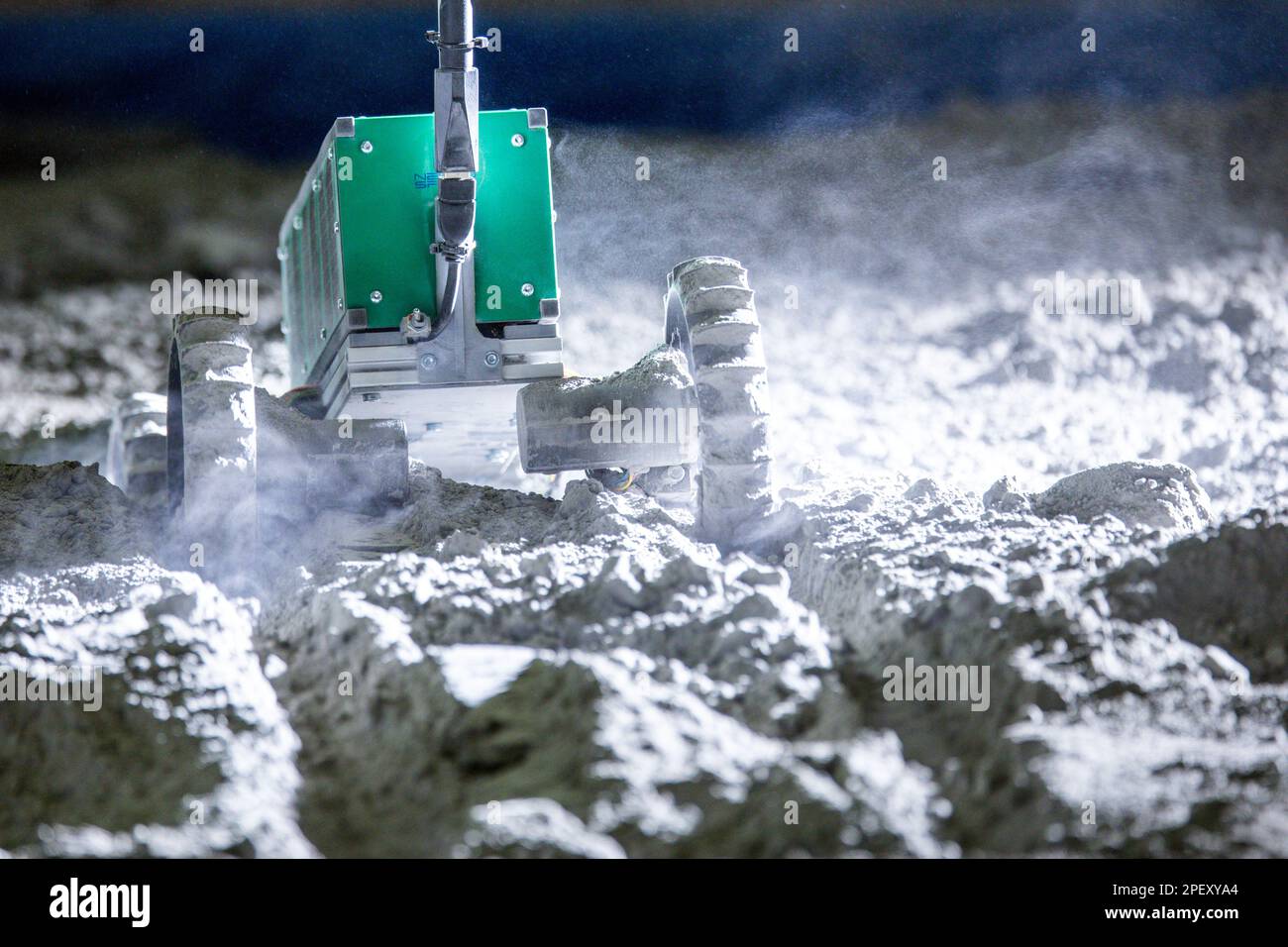 Laage, Germany. 16th Mar, 2023. The HiveR rover of the company ...