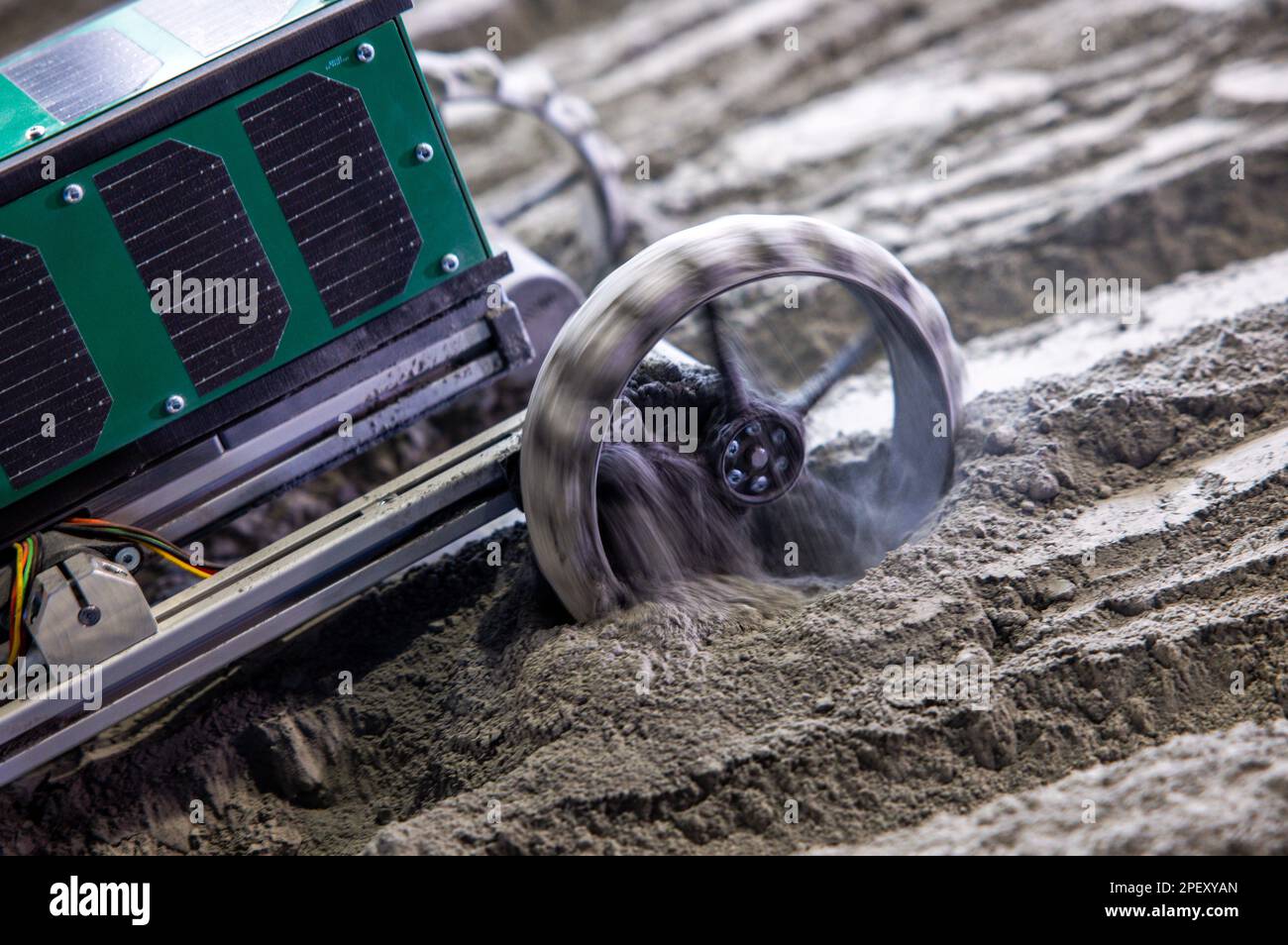 Laage, Germany. 16th Mar, 2023. The HiveR rover of the company ...