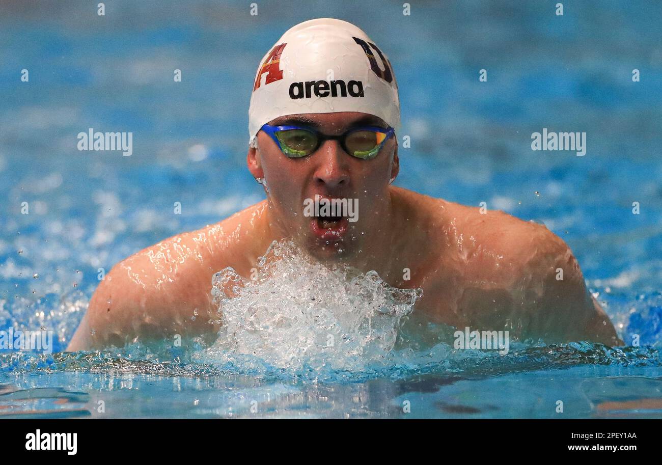 Great Britain’s Matthew Scott in action during the Men’s MC 200m ...
