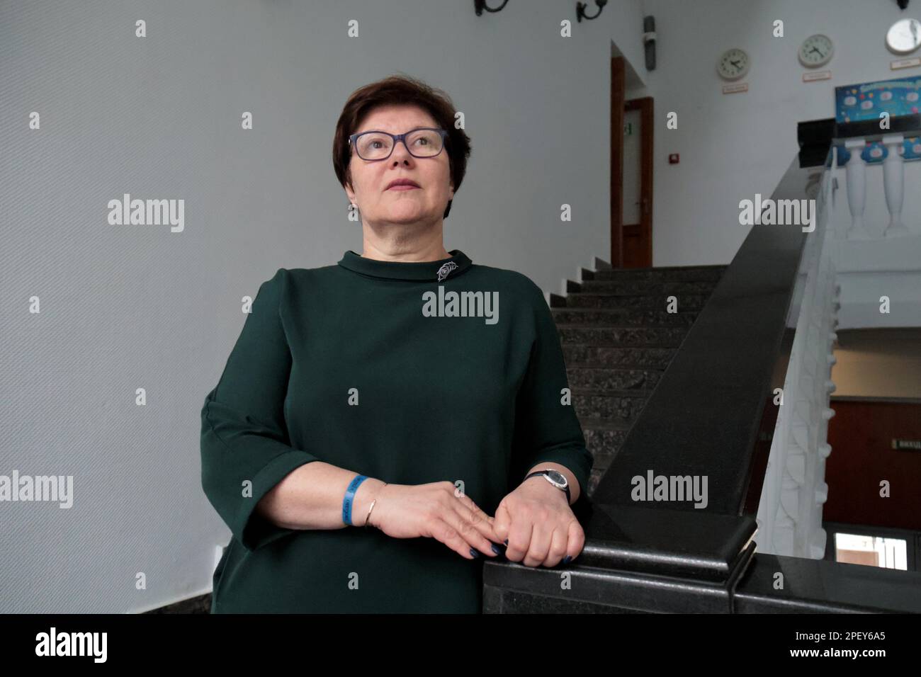 KYIV, UKRAINE - MARCH 15, 2023 - Government Commissioner for Gender Policy Kateryna Levchenko ...