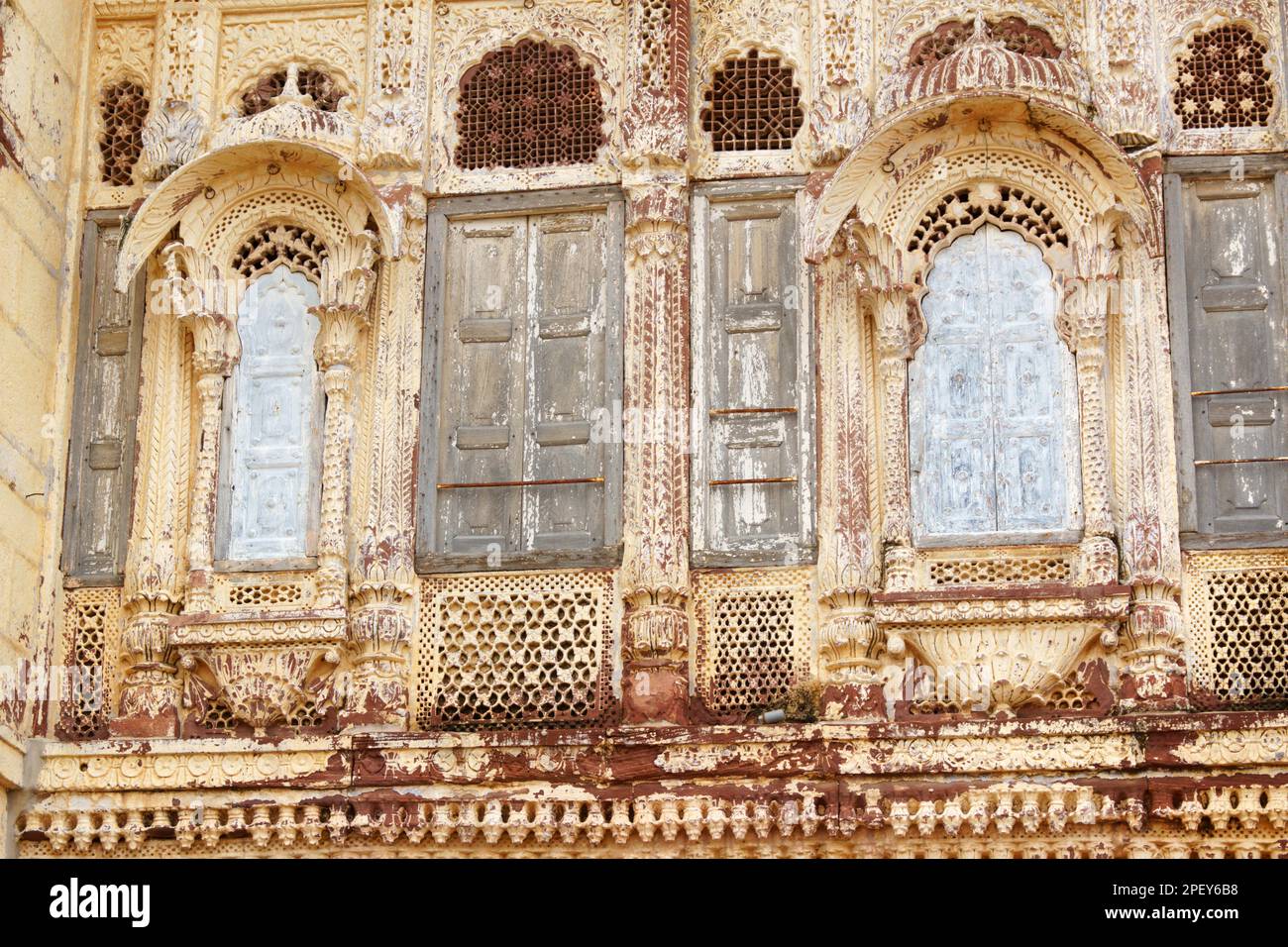 Mehrangarh Fort was built in 1459 when the capital of Marwar was moved ...