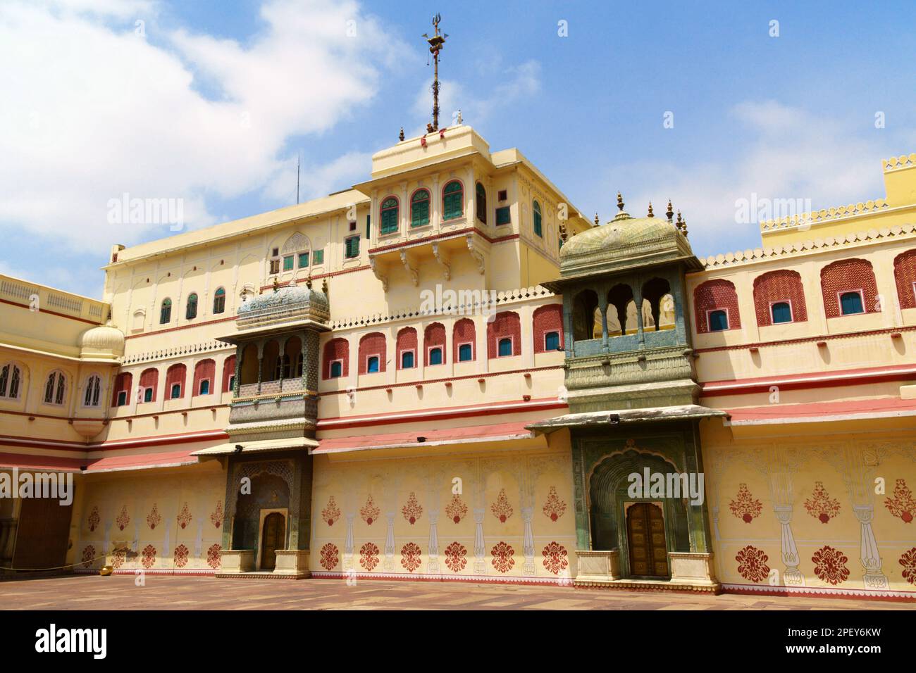 Chandra Mahal is a part of the City Palace in Jaipur, Rajasthan, India ...