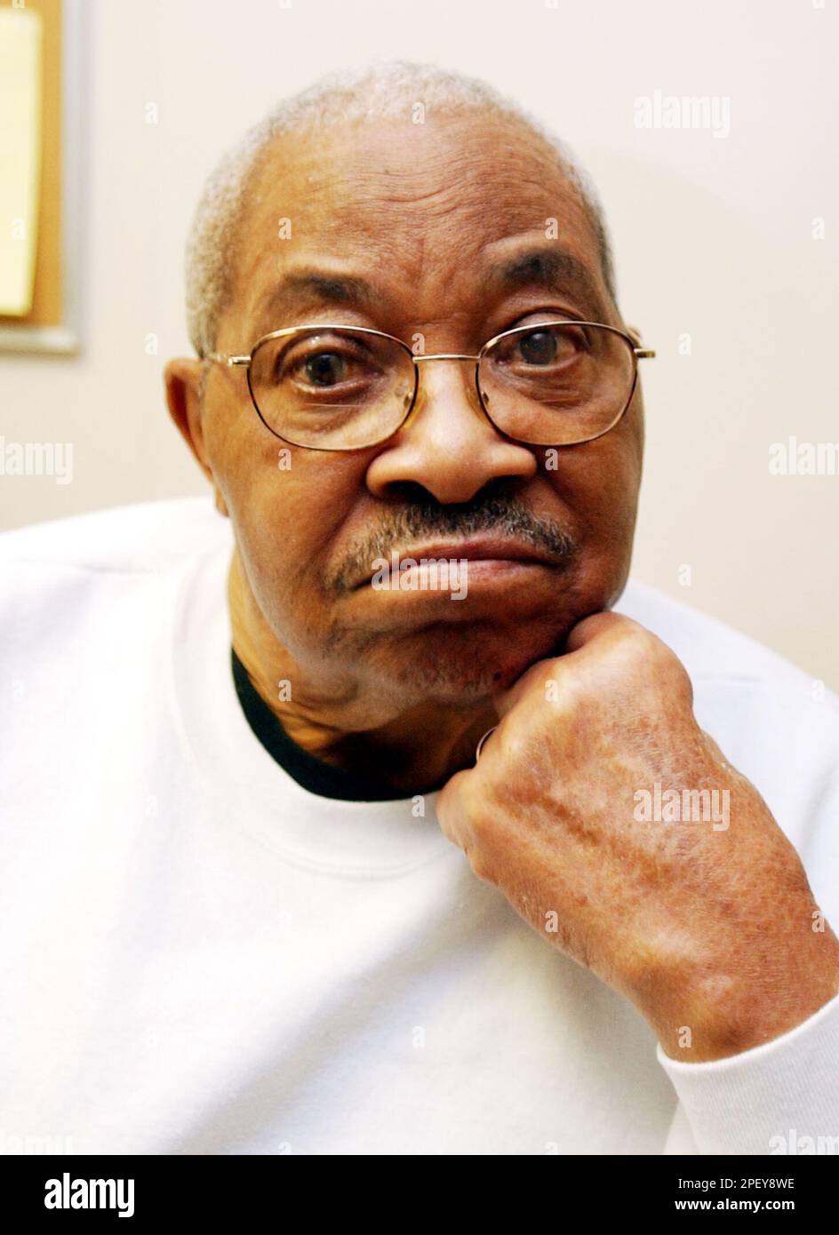 ** ADVANCE FOR TUESDAY, JUNE 1 ** Ernest Picott, 79, poses for a ...