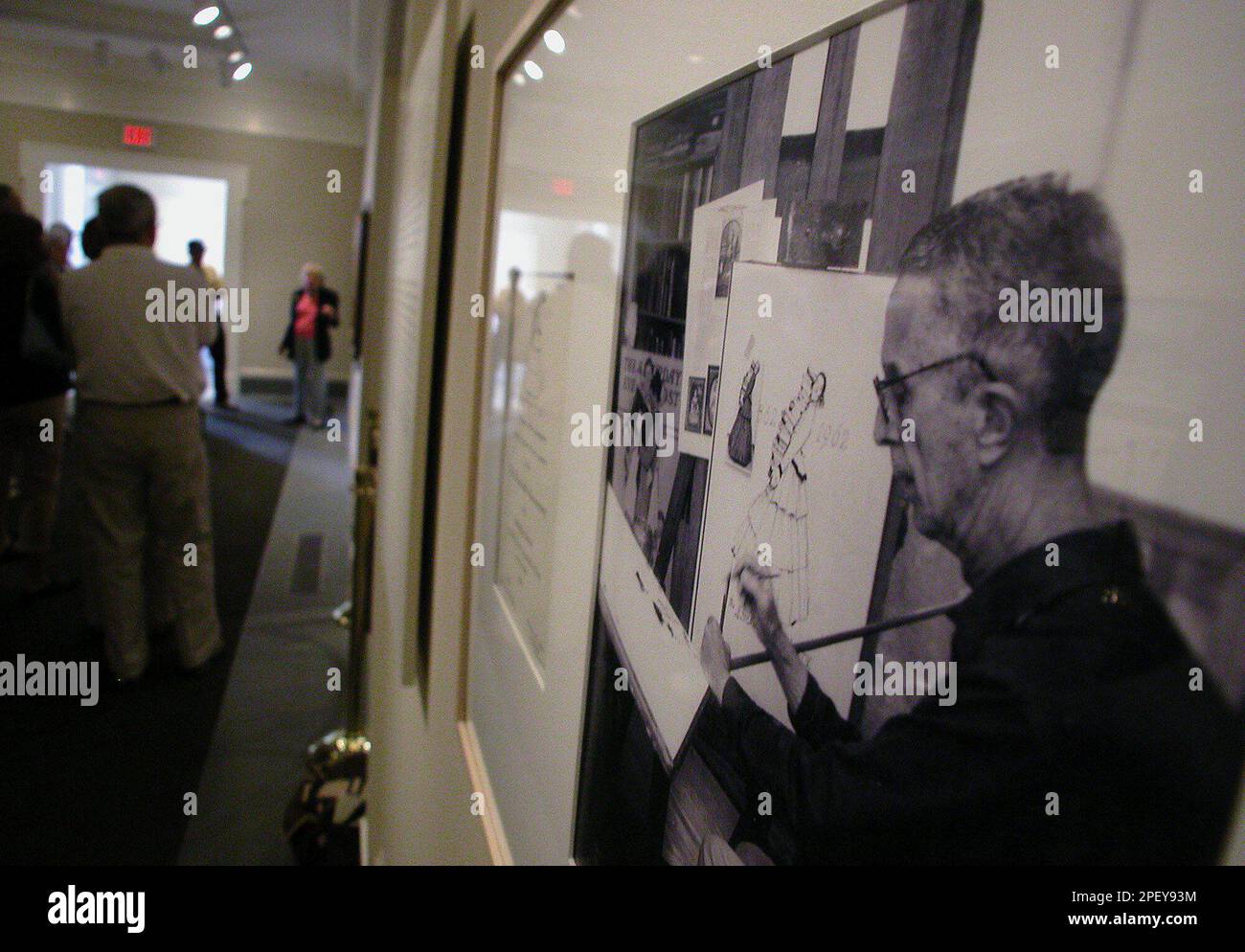 ** ADVANCE FOR SUNDAY, MAY 30 ** A photograph of artist Norman Rockwell ...