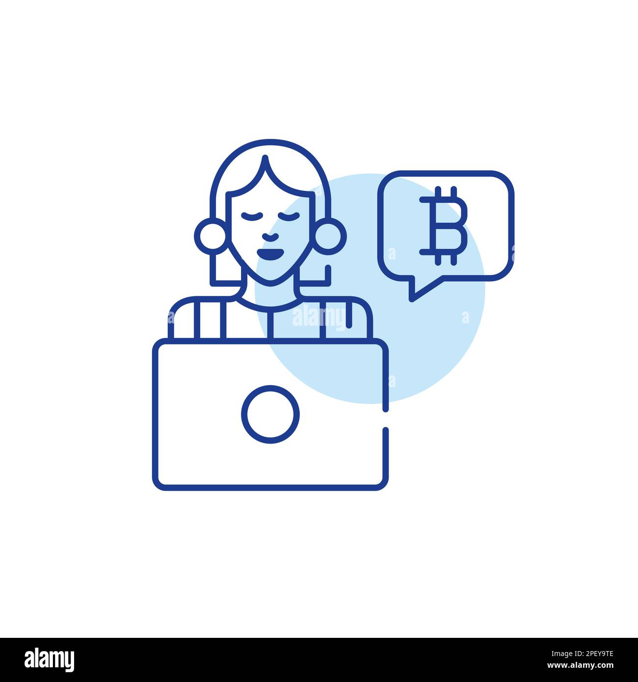 Currency exchange woman Stock Vector Images - Alamy