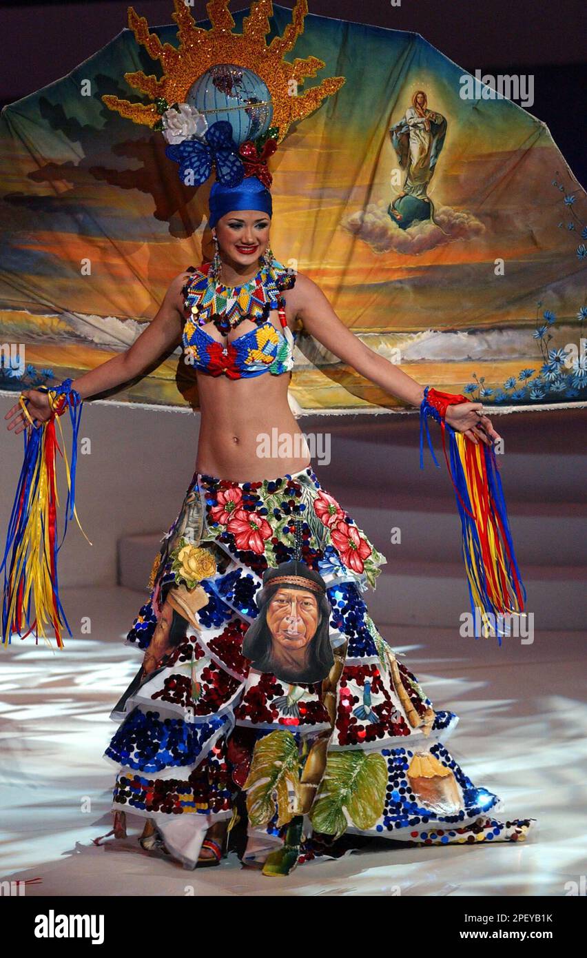 Larimar Fiallo, MIss Dominican republic during her presentation in ...