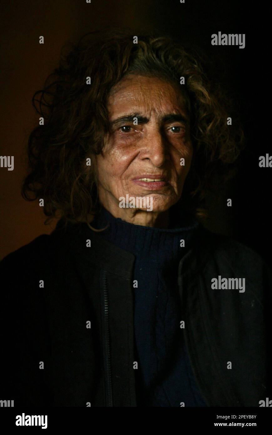 Princess Sakina Mahal sits at her home of Malcha Mahal in New Delhi ...