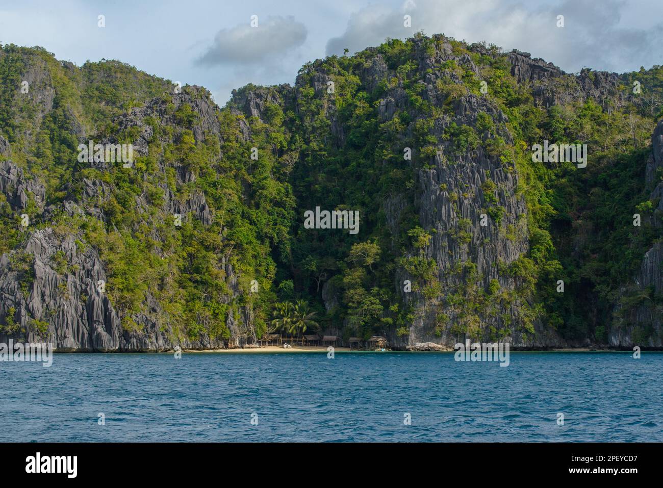 This photo captures the rugged beauty of the Philippine coastline. In ...
