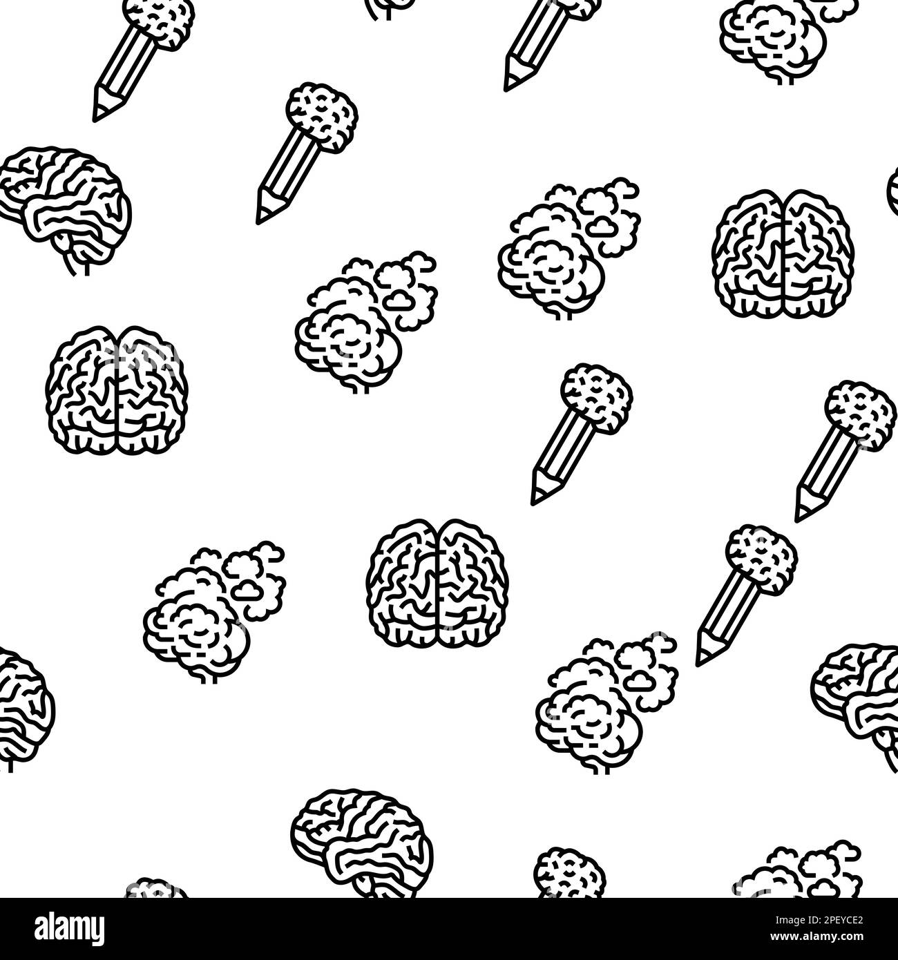 Medical human head illustrations Stock Vector Images - Alamy