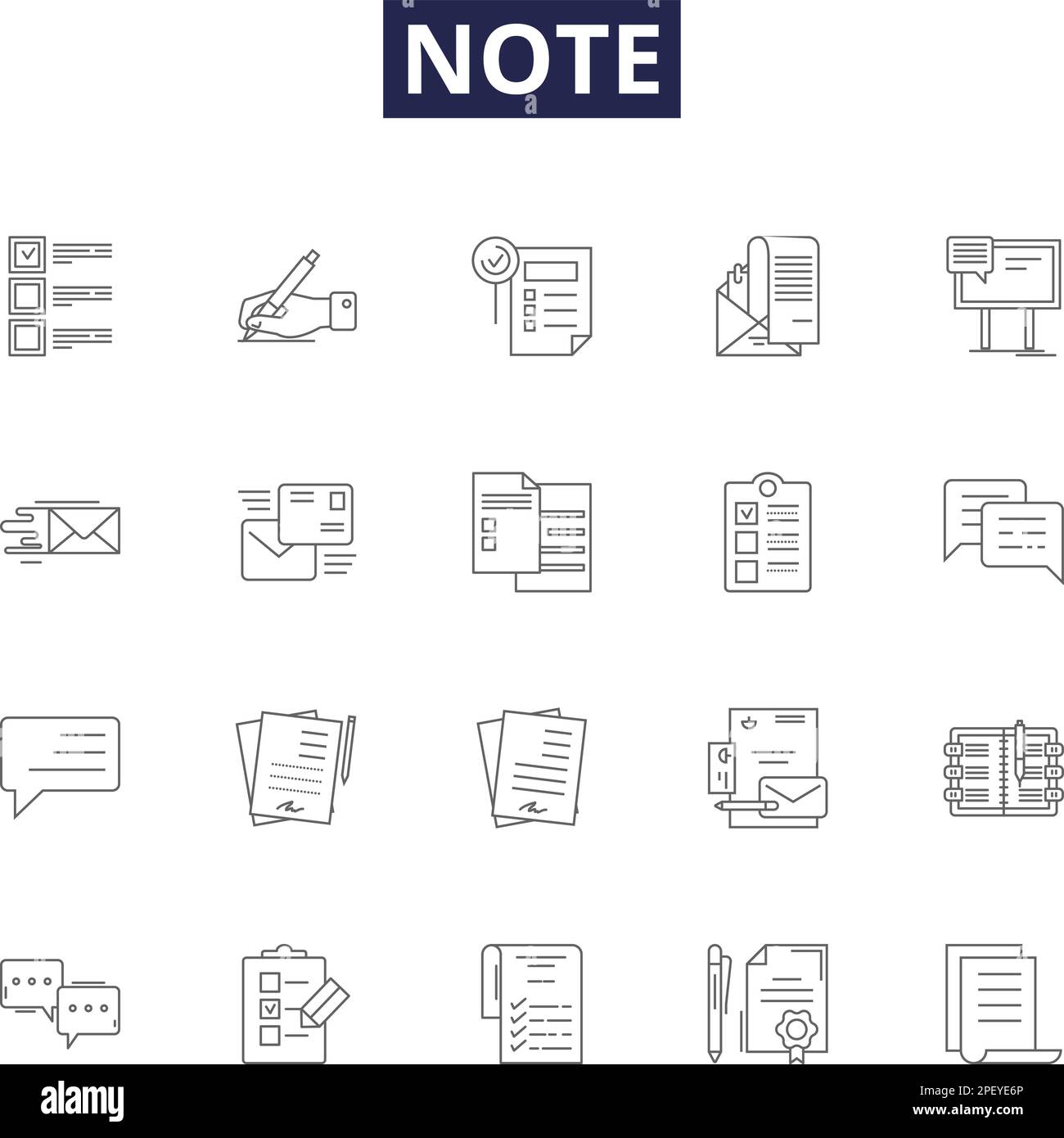 Empty sheet music Stock Vector Images - Alamy