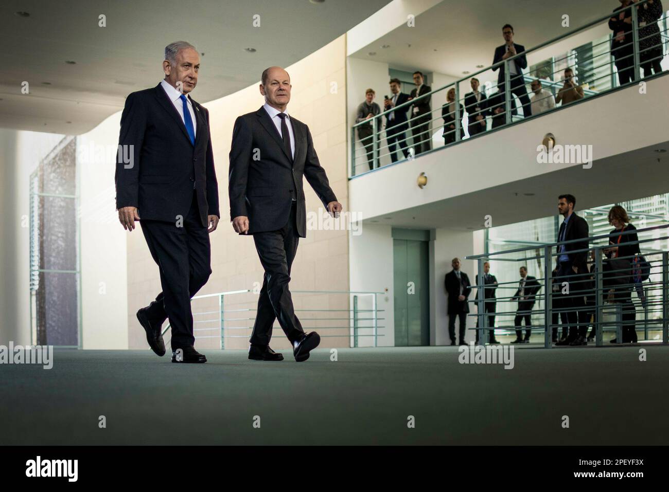 Berlin, Deutschland. 16th Mar, 2023. Olaf Scholz (SPD), Federal ...