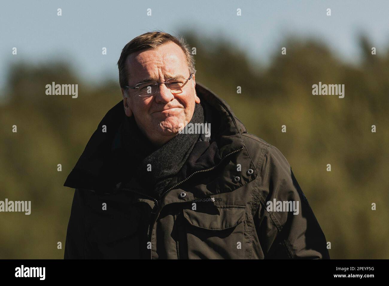 Boris Pistorius (SPD), Federal Minister of Defence, photographed during ...
