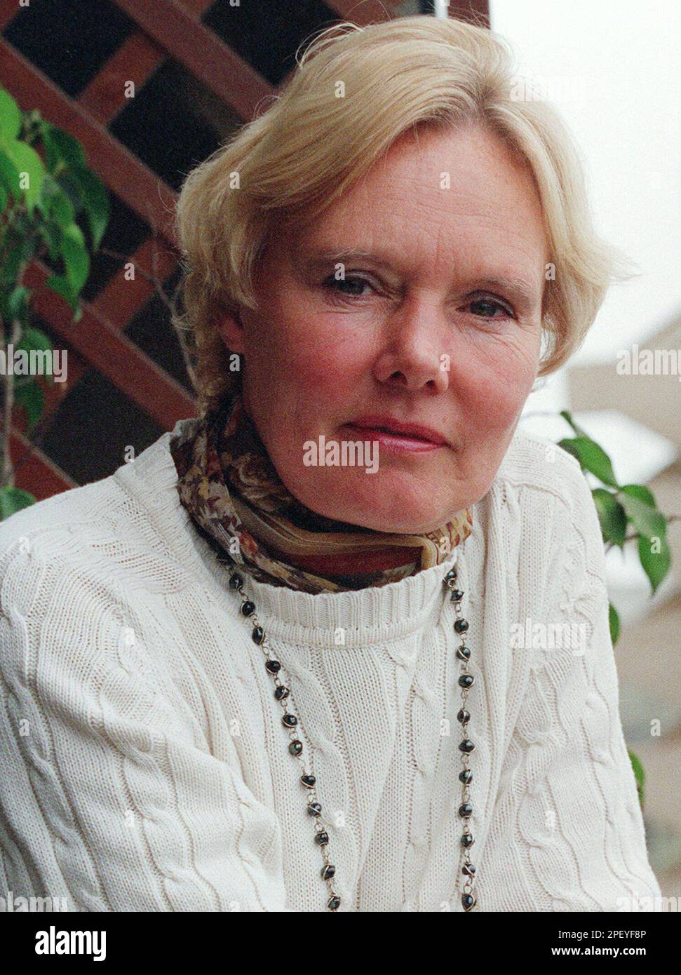 British Sally Bowen, former correspondent for the Financial Times and ...