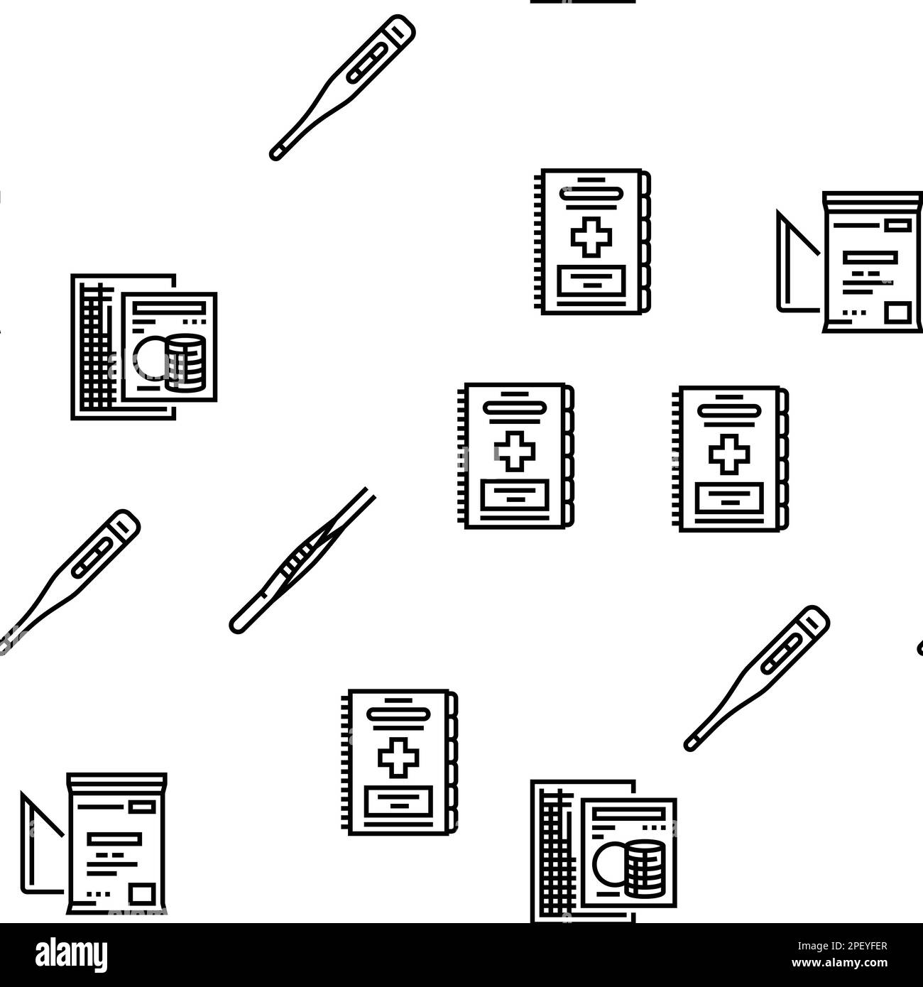 first aid emergency medical vector seamless pattern Stock Vector Image ...