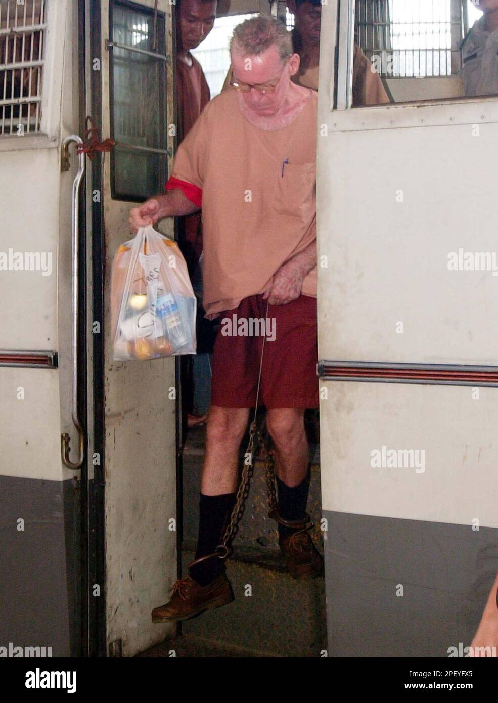James Vincent Sullivan arrives at court for an extradition hearing in ...