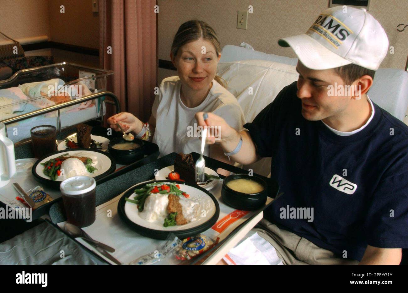 **ADVANCE FOR SUNDAY, MAY 23** Mindy and Brian Matlock eat a gourmet ...