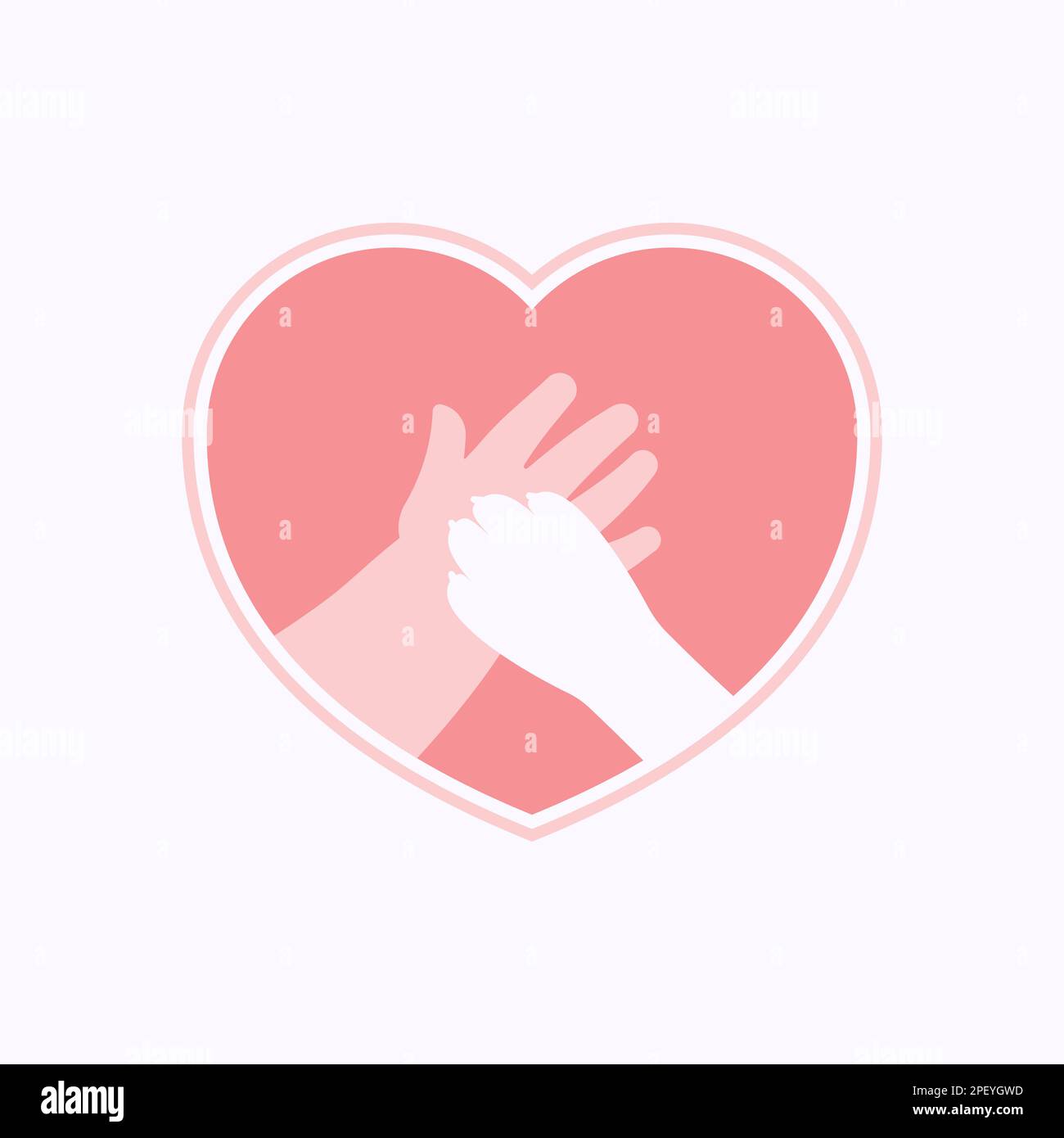 Boy dog ( paw or leg ) Cut Out Stock Images & Pictures - Alamy