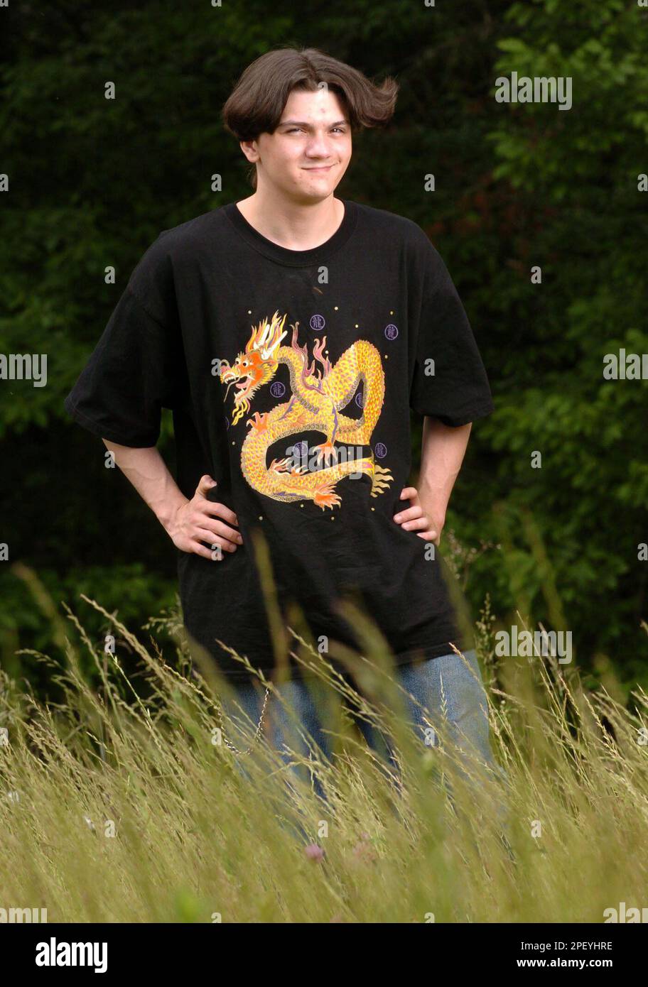 Randall Wolfe, 20, of Corbin, Ky., seen on May 14, 2004, plans to walk ...
